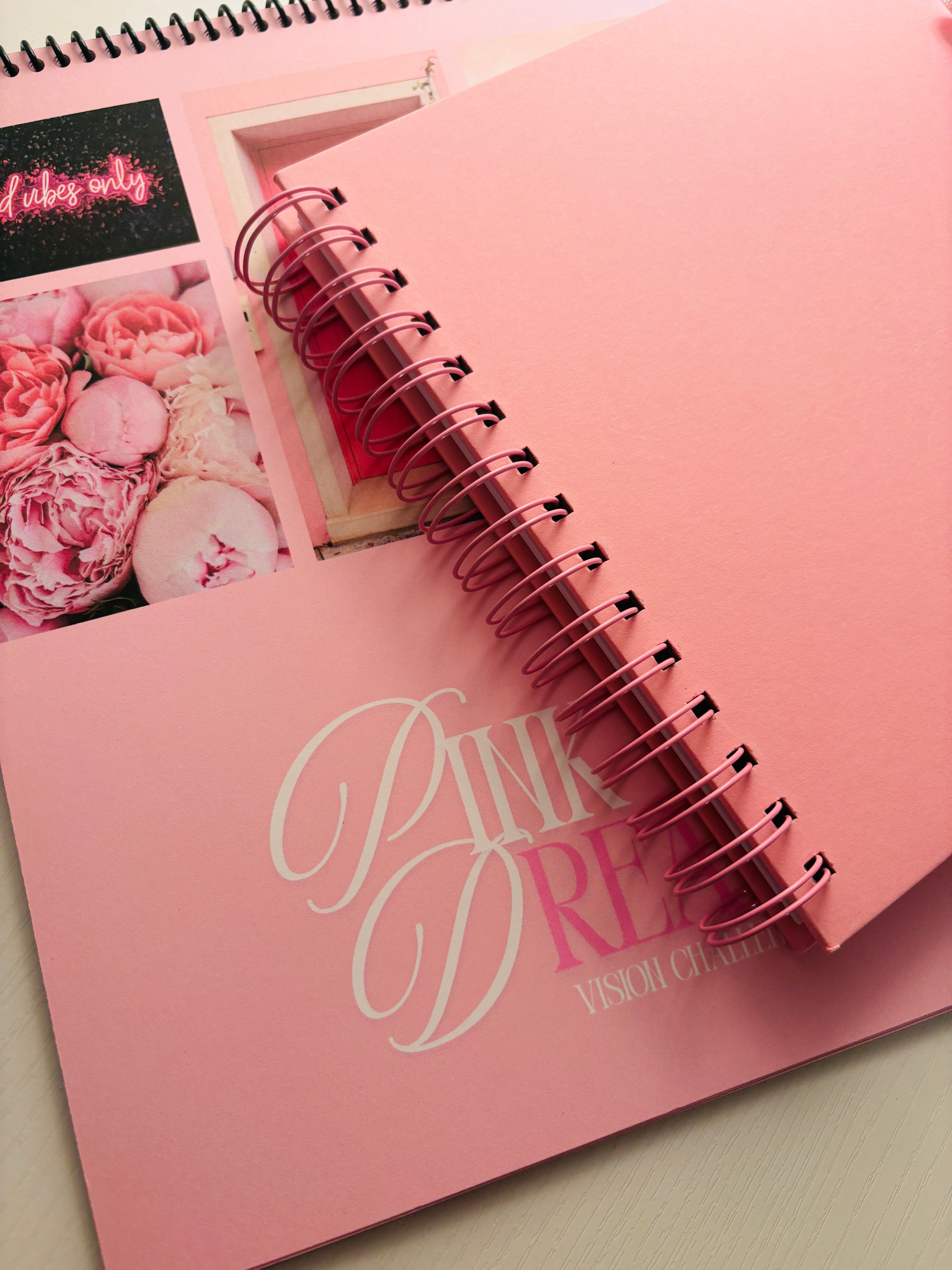 Pink Dreams Vision Board Bundle – The Orderly Mom